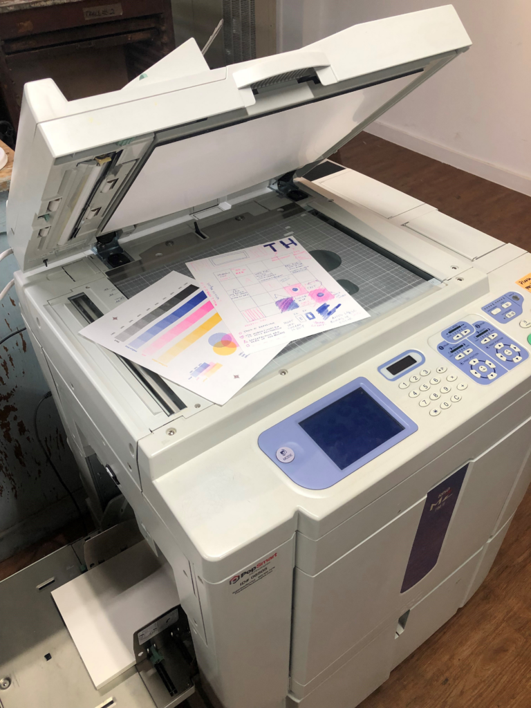 RISO Printer - Northeastern Makerspaces