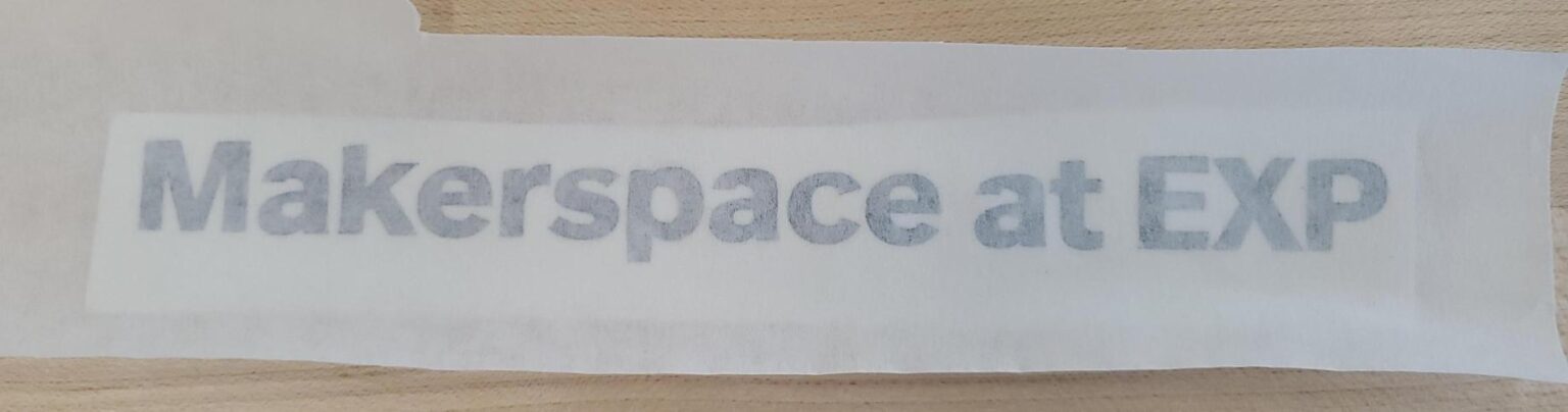 Vinyl Cutter DIY Training - Northeastern Makerspaces