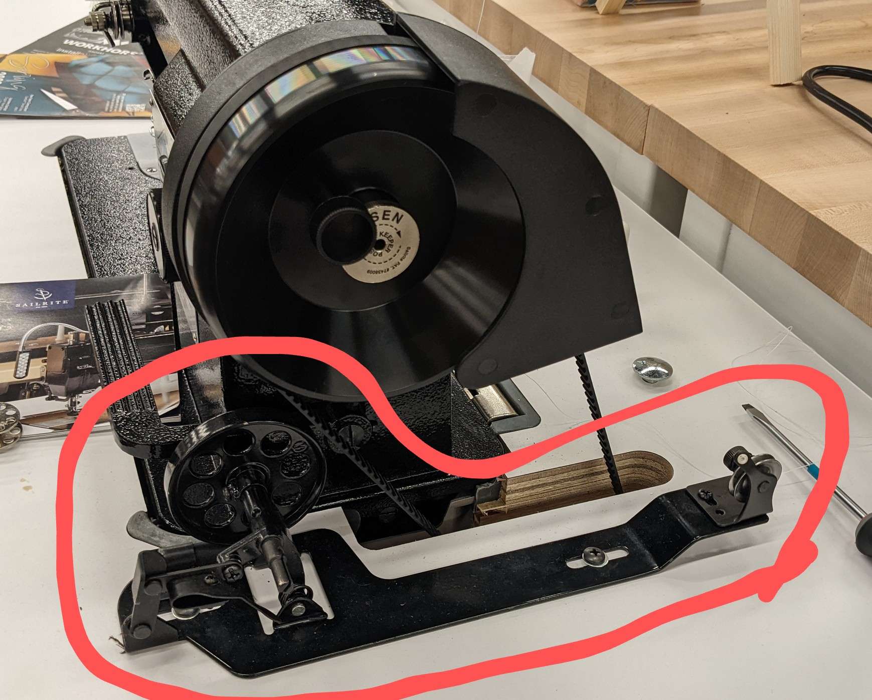 Sailrite Sewing Machine User Guide - Northeastern Makerspaces