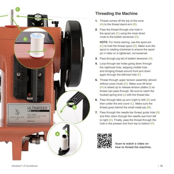 Sailrite Sewing Machine DIY Training - Northeastern Makerspaces