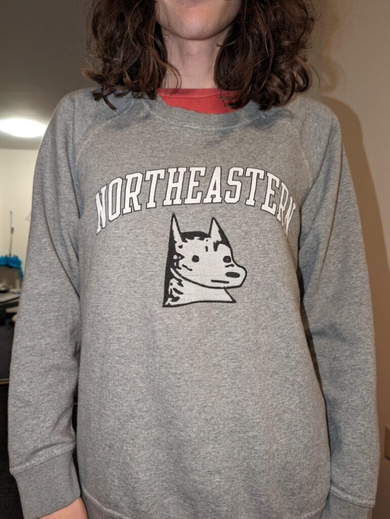 Embroidering a Husky! - Northeastern Makerspaces