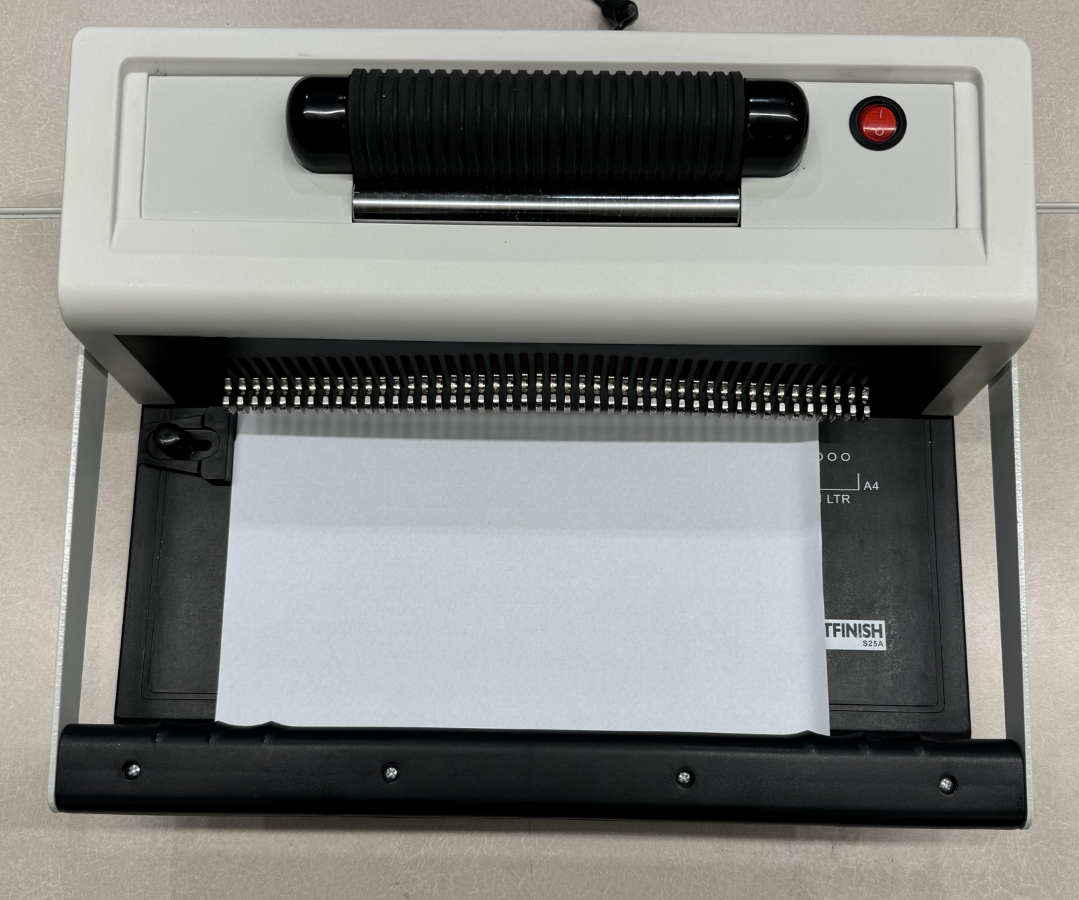 Spiral Binding Machine DIY Training - Northeastern Makerspaces